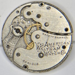 Waltham Grade No. 61 Watch #7241018 - 0s, 7j - Uploaded by Cspearing