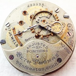 Seth Thomas Grade 282 Watch #223338 - 18s, 17j - Uploaded by SethThomasFan