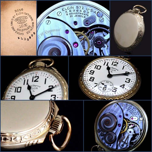 Elgin National Watch Co. Pocket Watch Serial Number Lookup & Identify