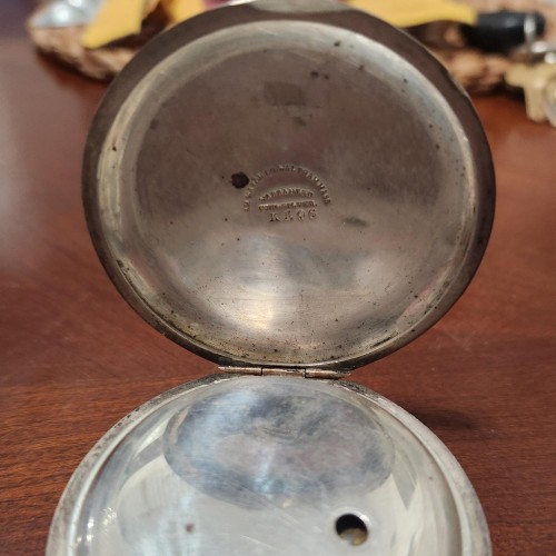 Illinois Pocket Watch: Serial Number 73808 (Grade Interior)