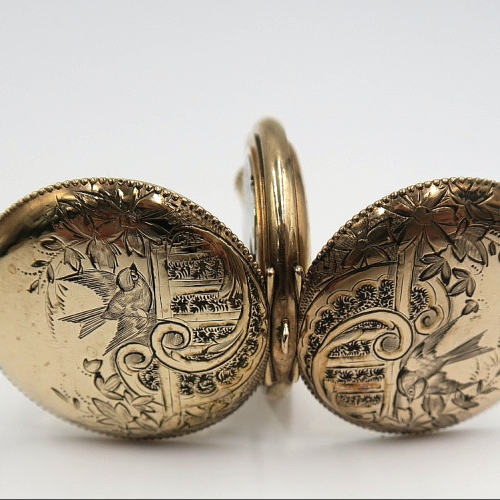 Waltham Pocket Watch: Serial Number 9455054 (Grade Seaside)