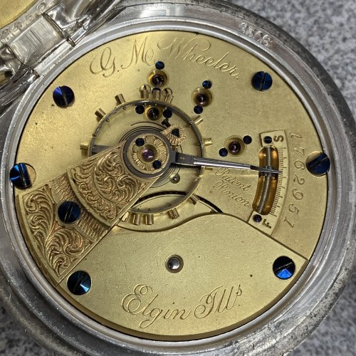 Elgin Pocket Watch: Serial Number 1764091 (Grade 82)