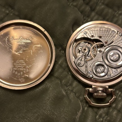 Illinois Pocket Watch: Serial Number 4640437 (Grade Bunn Special)
