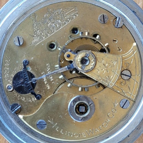 Illinois Pocket Watch: Serial Number 700339 (Grade 4)