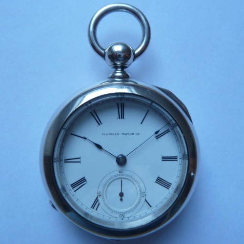 Illinois Pocket Watch: Serial Number 66202 (Grade Miller)