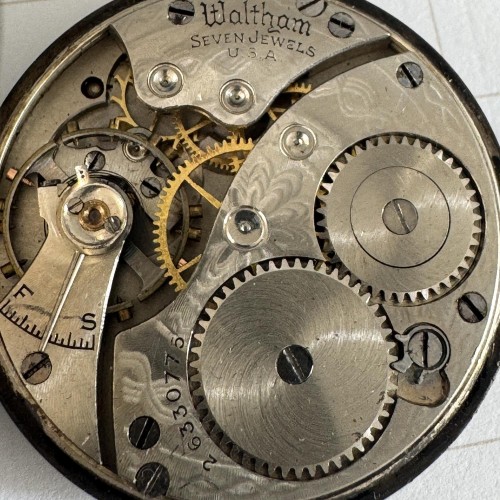 Waltham Pocket Watch: Serial Number 26329453 (Grade No. 361)