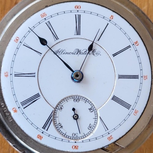 Illinois Pocket Watch: Serial Number 700339 (Grade 4)