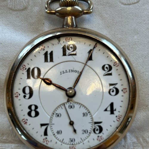 Illinois Pocket Watch: Serial Number 3619271 (Grade 806)