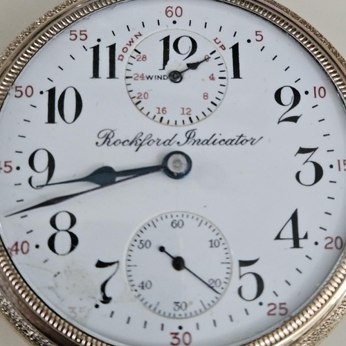 Rockford Pocket Watch: Serial Number 830132 (Grade 665)