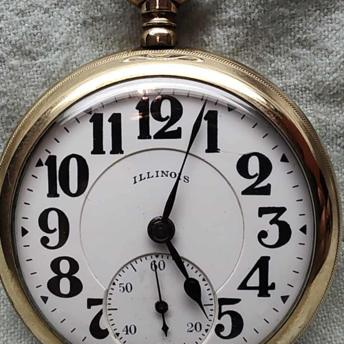 Illinois Pocket Watch: Serial Number 2798606 (Grade Sangamo Special)