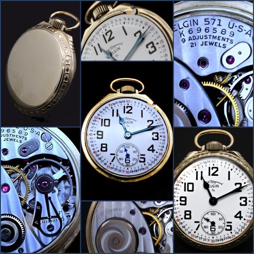 Elgin National Watch Co. Pocket Watch Serial Number Lookup & Identify