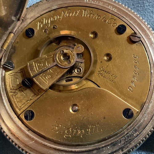 Elgin Pocket Watch: Serial Number 5545501 (Grade 96)