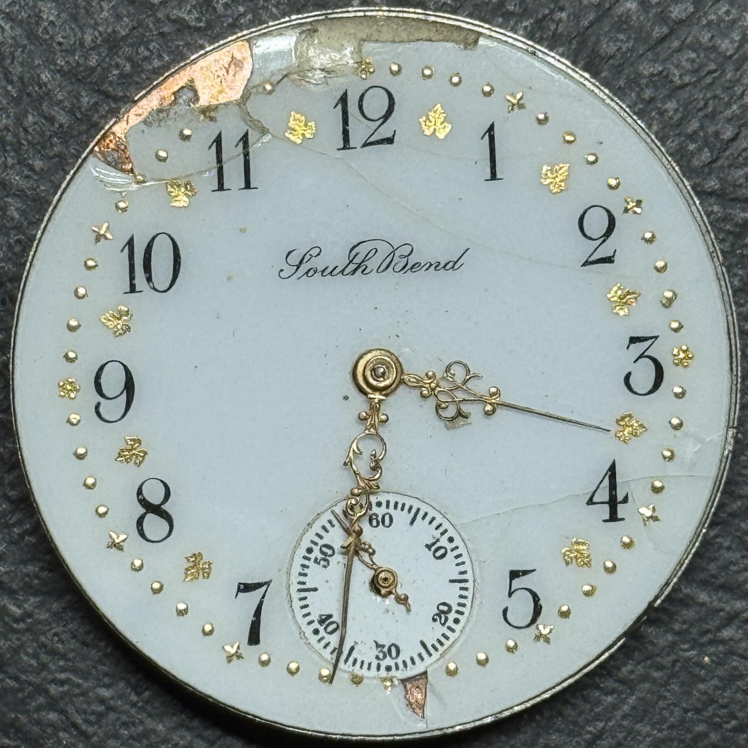 South Bend Grade 280 Watch #444130 - 16s, 15j - Uploaded by tctimepieces