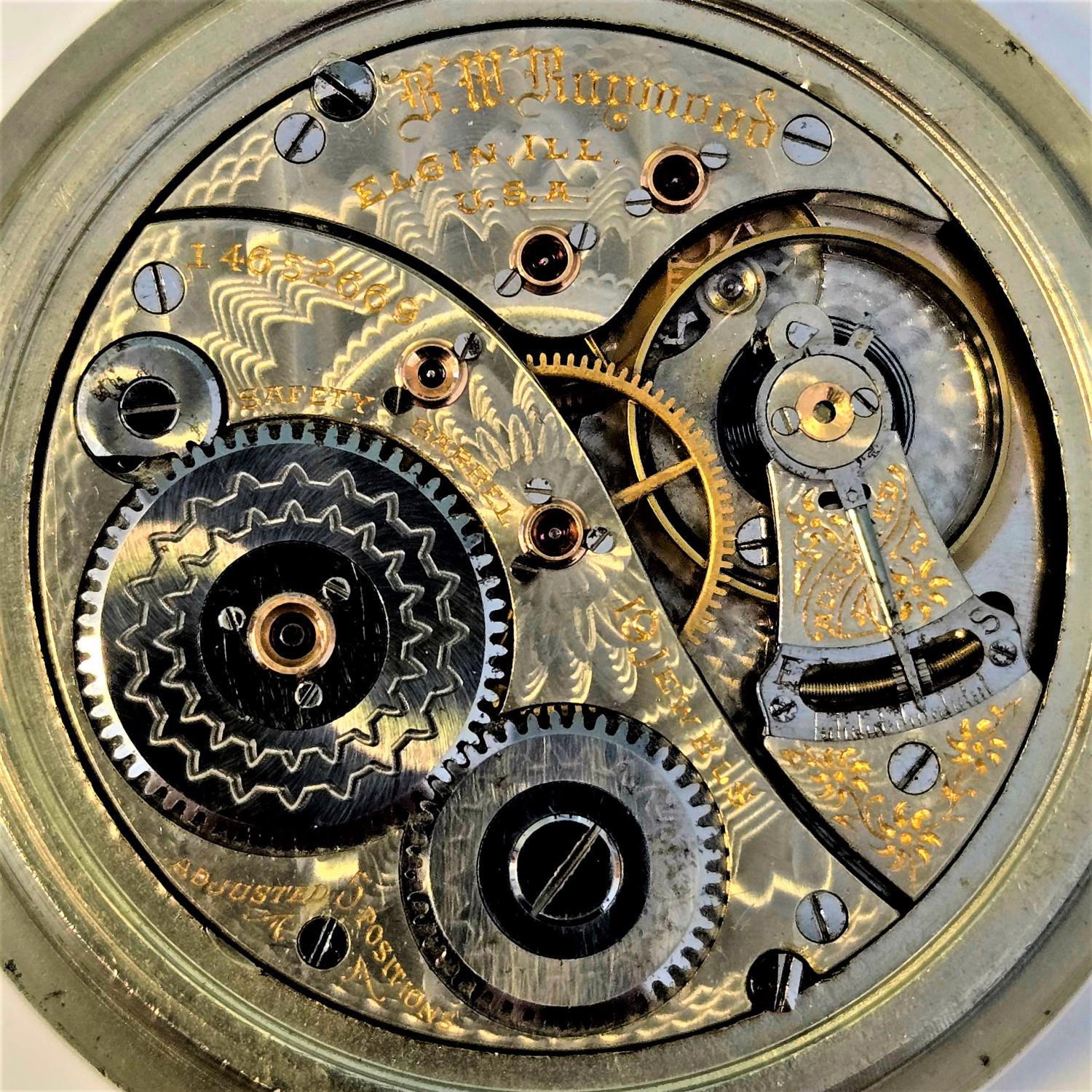 Elgin Grade 240 Watch #14652669 - 18s, 19j - Uploaded by thodge0001