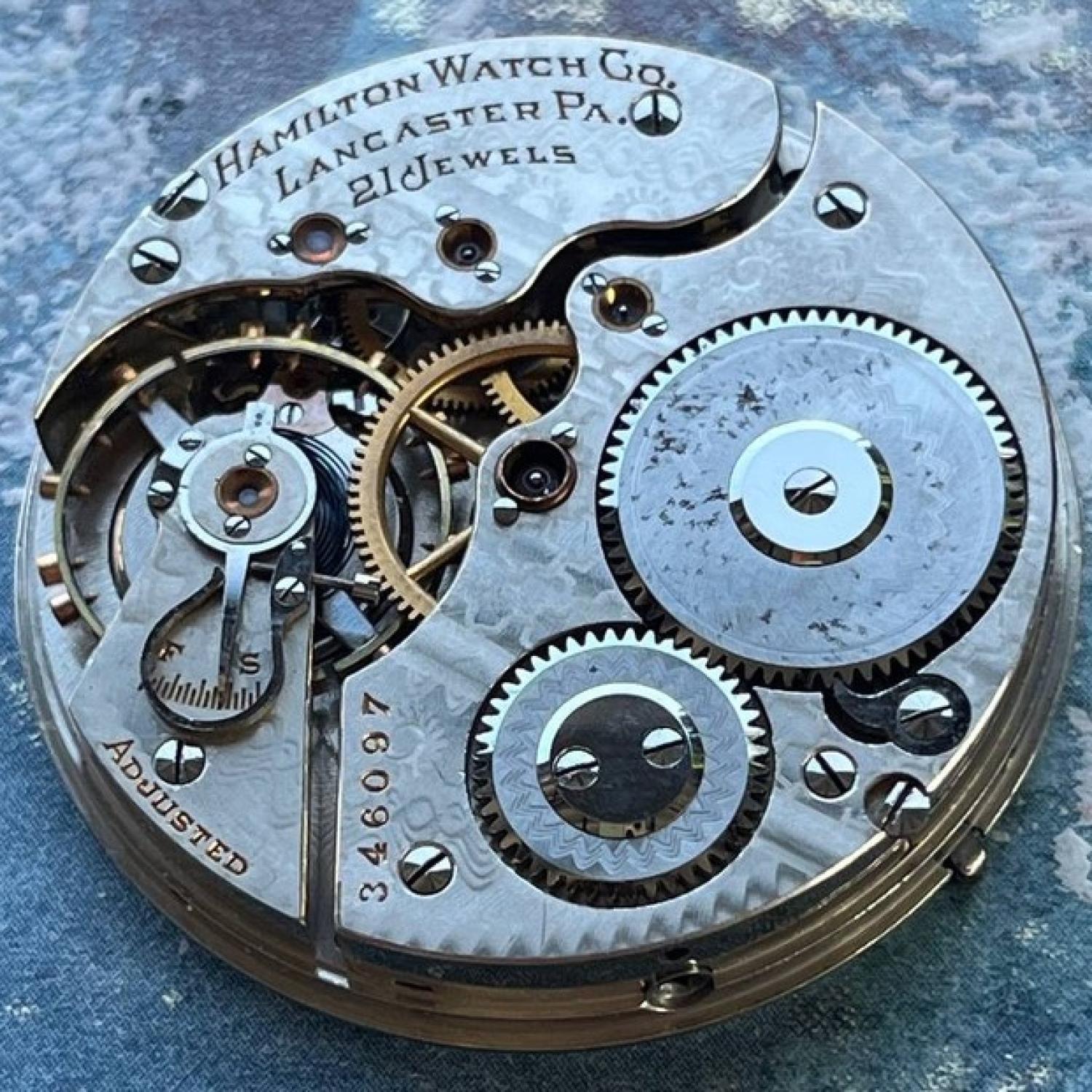 Hamilton Grade 992 Watch #346097 - 16s, 21j - Uploaded by jdoliana