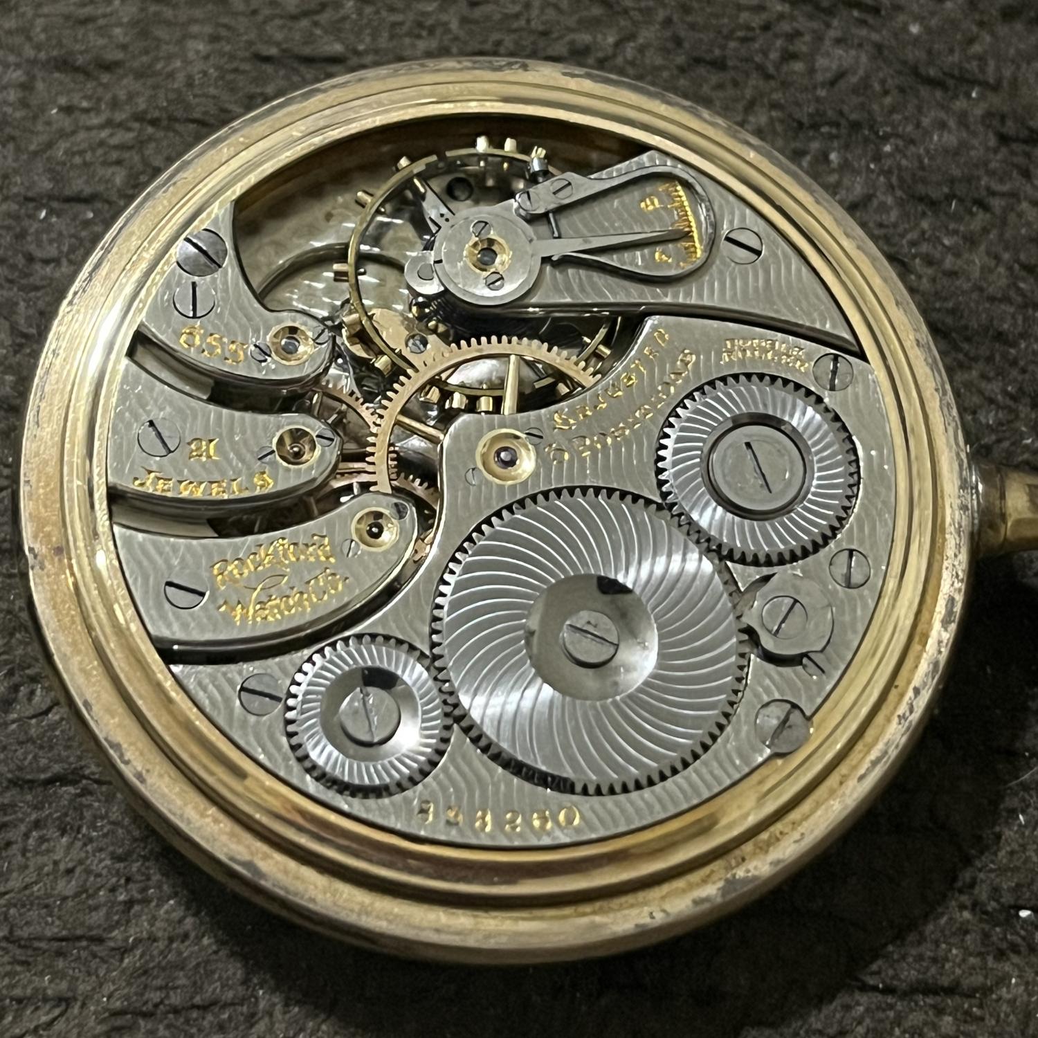 Rockford Grade 655 Watch #858260 - 16s, 21j - Uploaded by Wpsldav