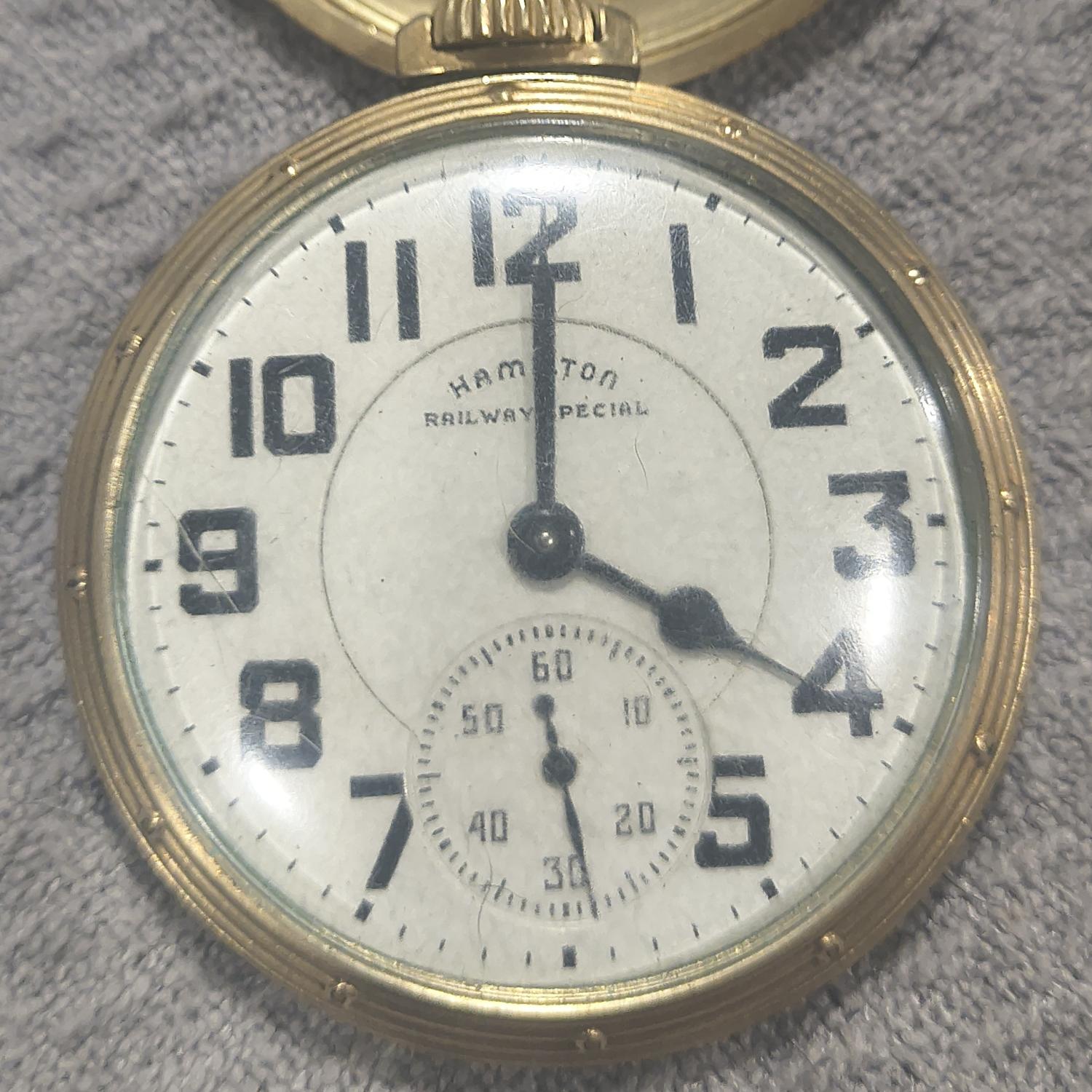 Hamilton Grade 992B Watch #C310906 - 16s, 21j - Uploaded by Handclocktiktok