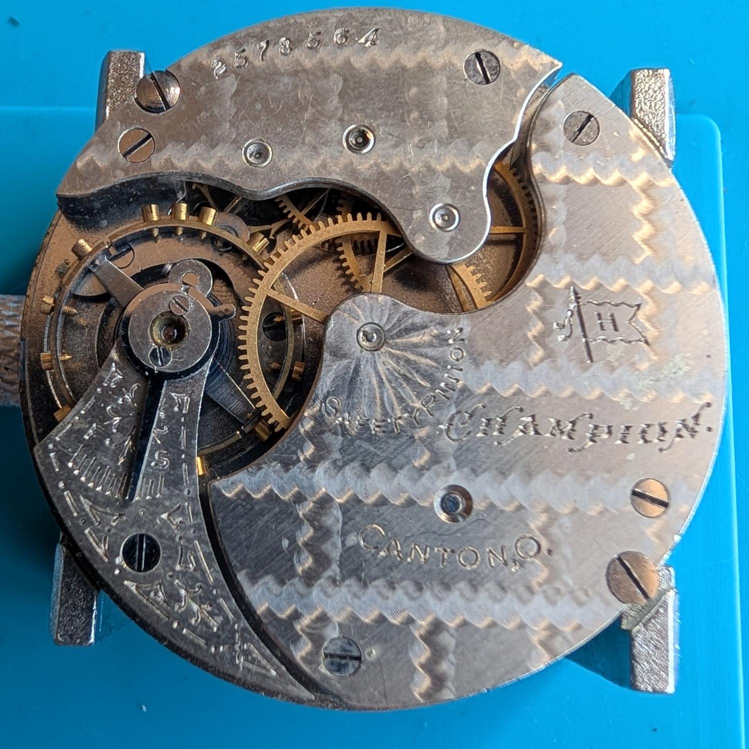 Hampden Grade Champion H (in flag) Watch #2578564 - 16s, 7j - Uploaded ...