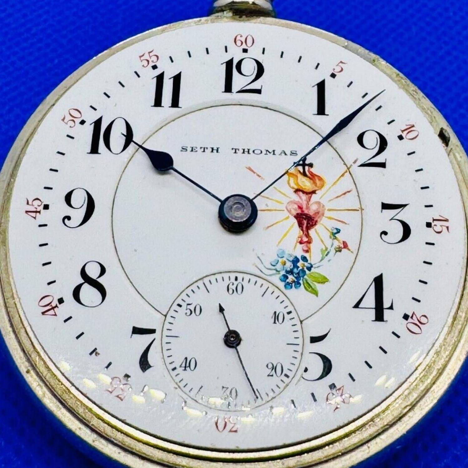 Seth Thomas Grade 382 Watch #223681 - 18s, 17j - Uploaded by Slederman