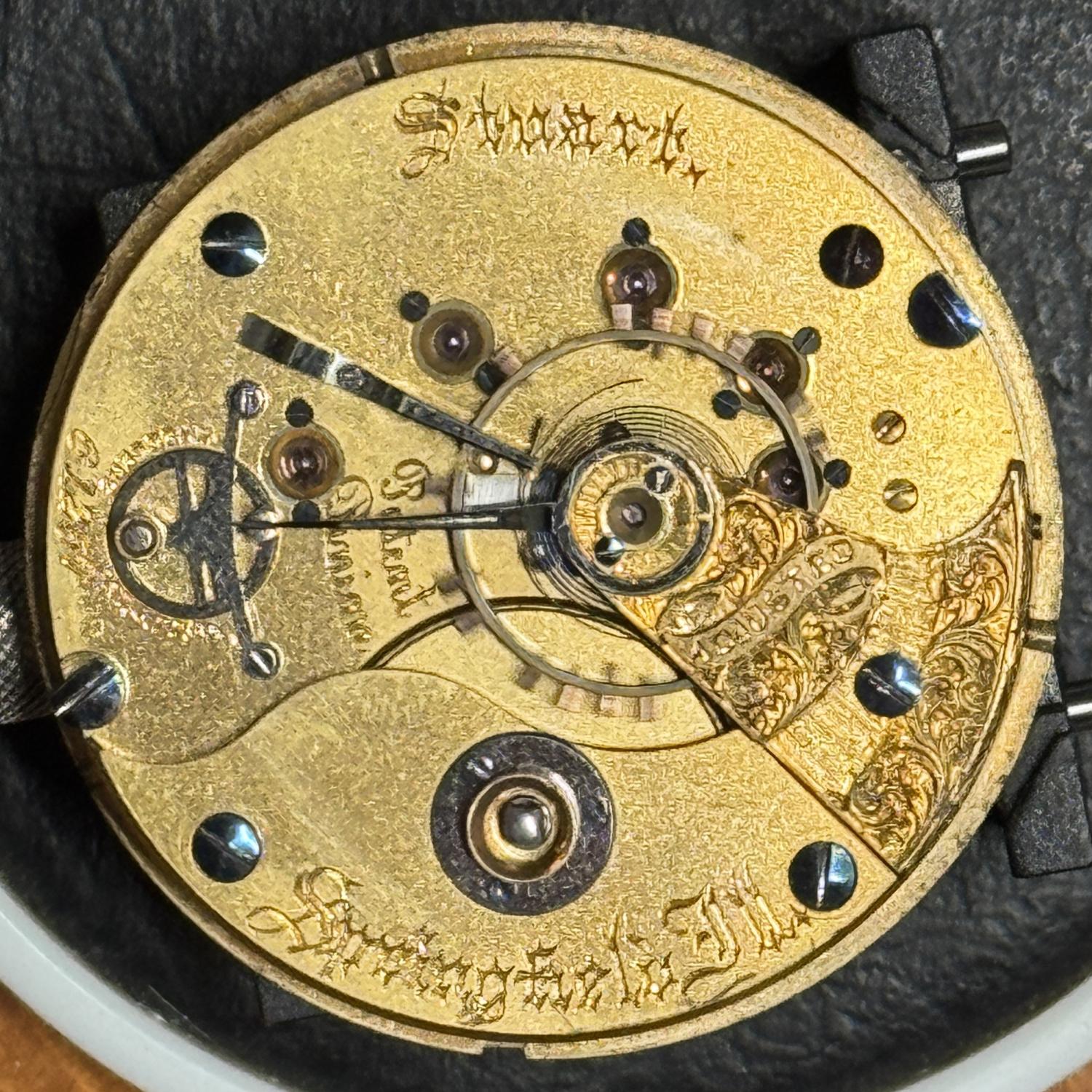 Illinois Grade Stuart Watch #61257 - 18s, 17j - Uploaded by tctimepieces