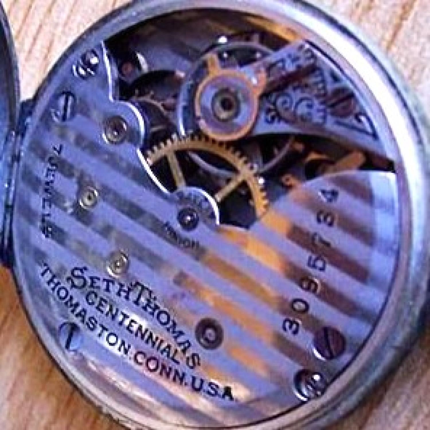 Seth Thomas Grade Centennial Watch #3095734 - 6s, 7j - Uploaded by ...