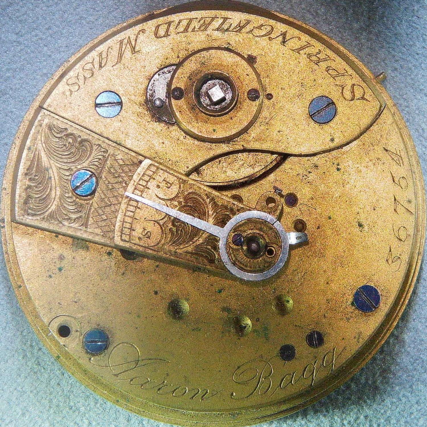 New York Watch Co. Grade Aaron Bagg Watch #36754 - 18s, 7j - Uploaded ...