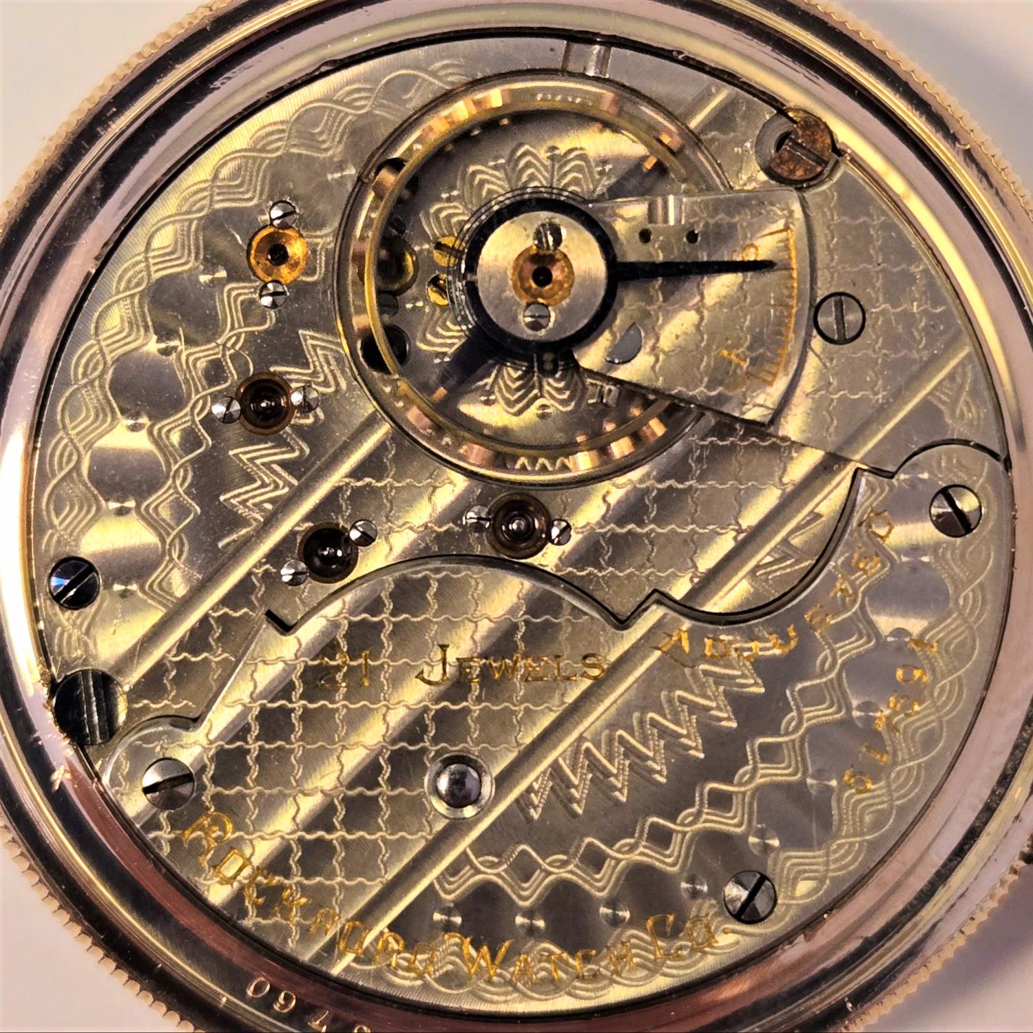 Rockford Grade 910 Watch #517591 - 18s, 21j - Uploaded by thodge0001