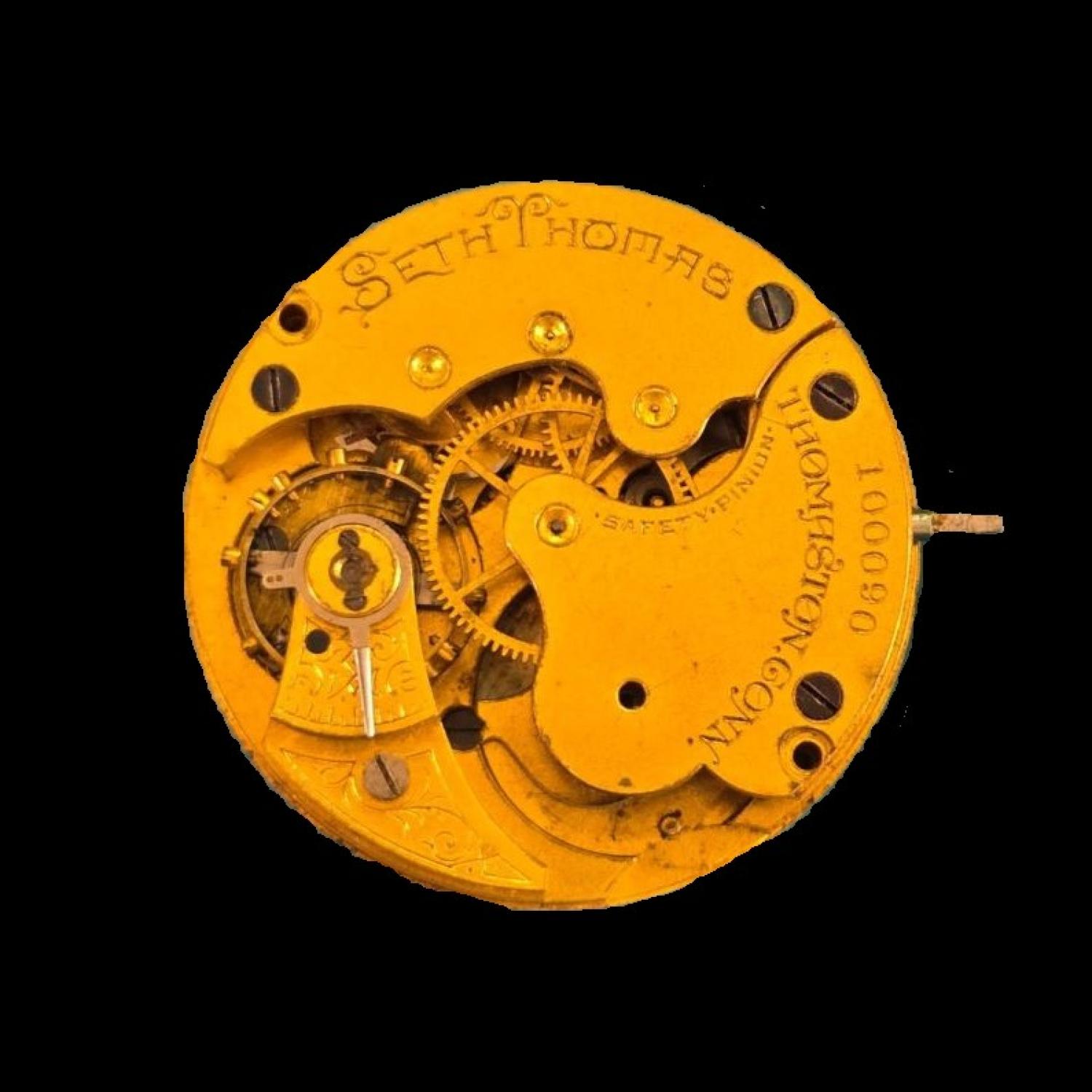 Seth Thomas Grade 46 Watch #100090 - 6s, 7j - Uploaded by SethThomasFan