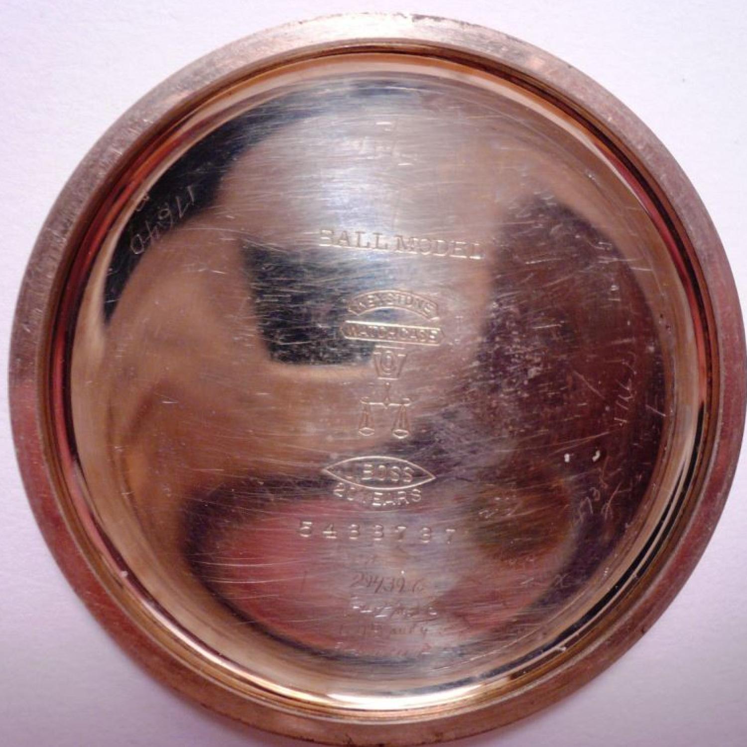 Ball - Hamilton Grade 999B Watch #1B1395 - 16s, 21j - Uploaded by ...