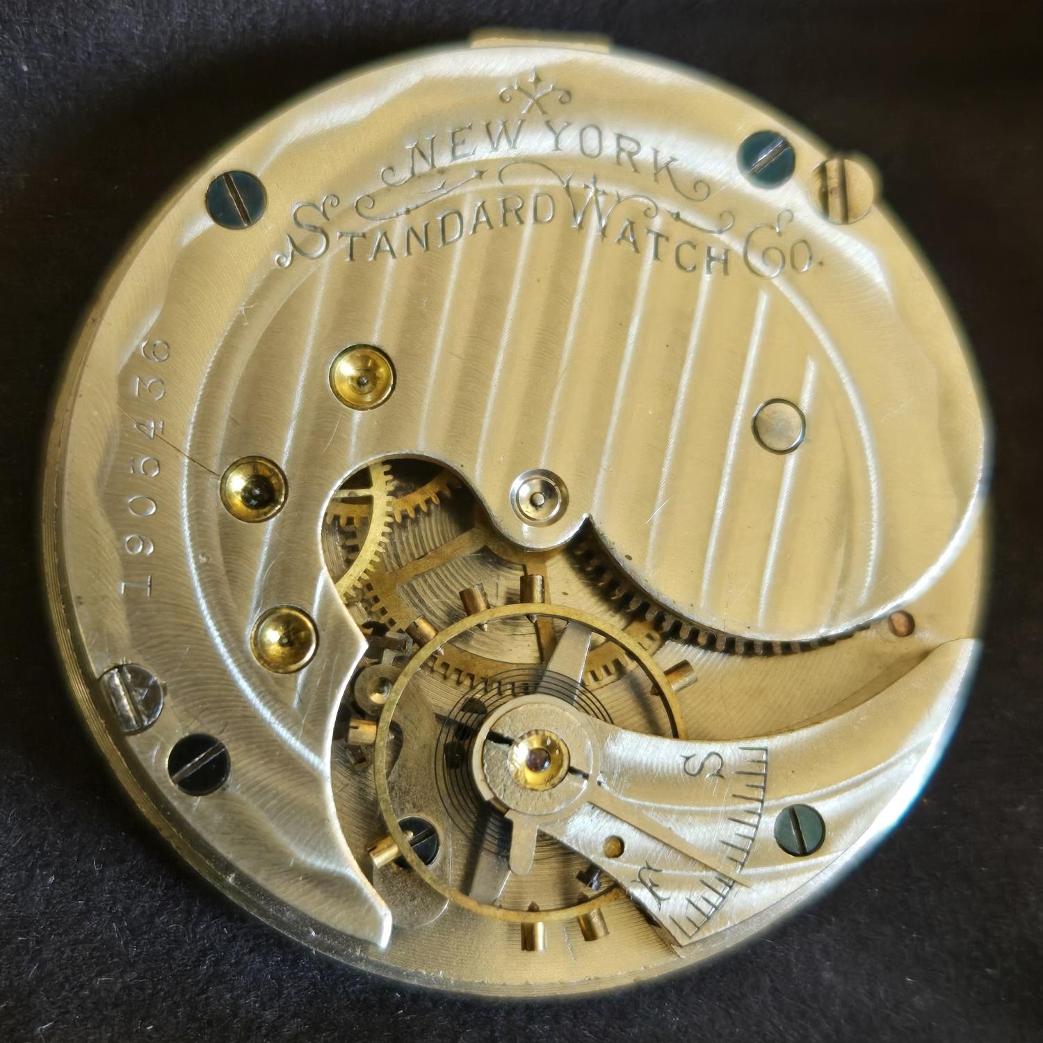 New York Standard Watch Co. Grade 60 Watch #1905436 - 18s, 7j ...