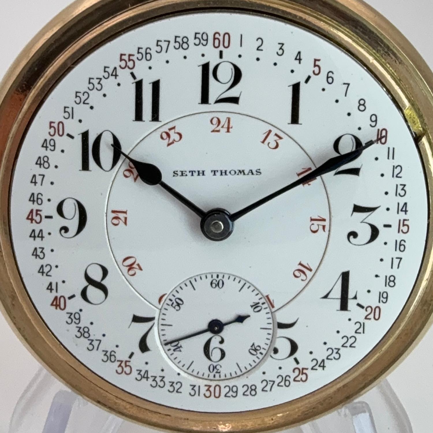 Seth Thomas Grade Maiden Lane Watch #205576 - 18s, 22j - Uploaded by ...