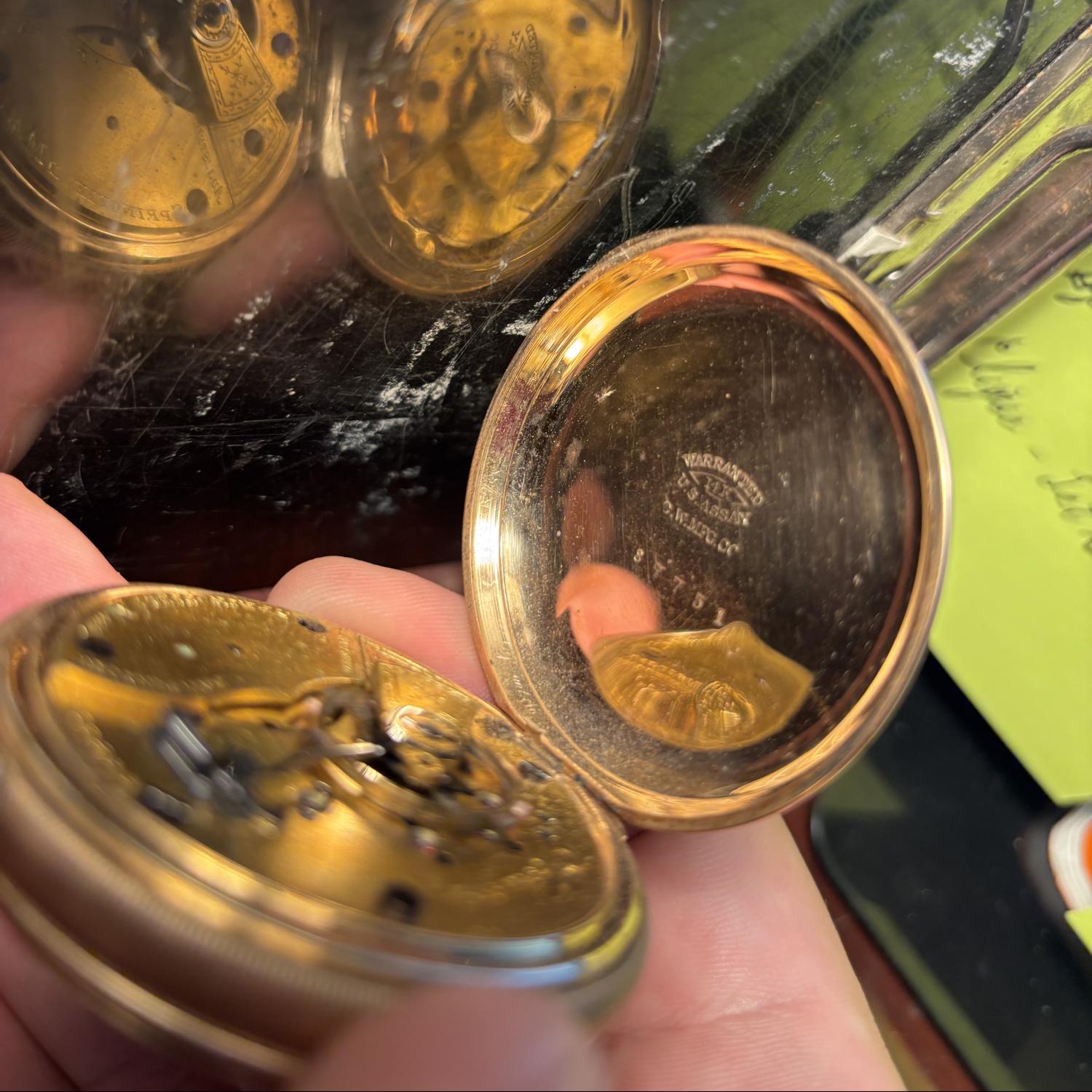 Hampden Grade Chester Woolworth Watch #233829 - 18s, 15j - Uploaded by ...