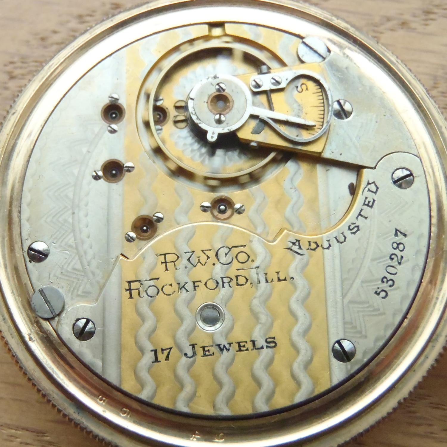 Rockford Grade 925 Watch #530287 - 18s, 17j - Uploaded by cranemaker