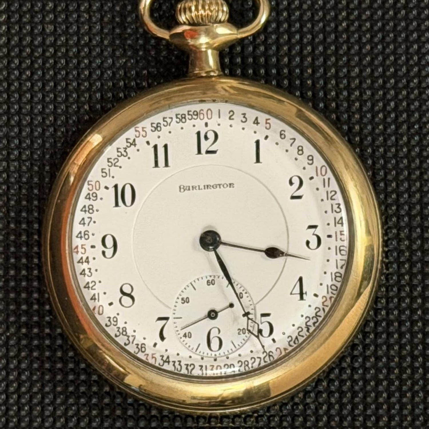 Illinois Grade 805 Watch #2566373 - 16s, 19j - Uploaded by RailroadBob