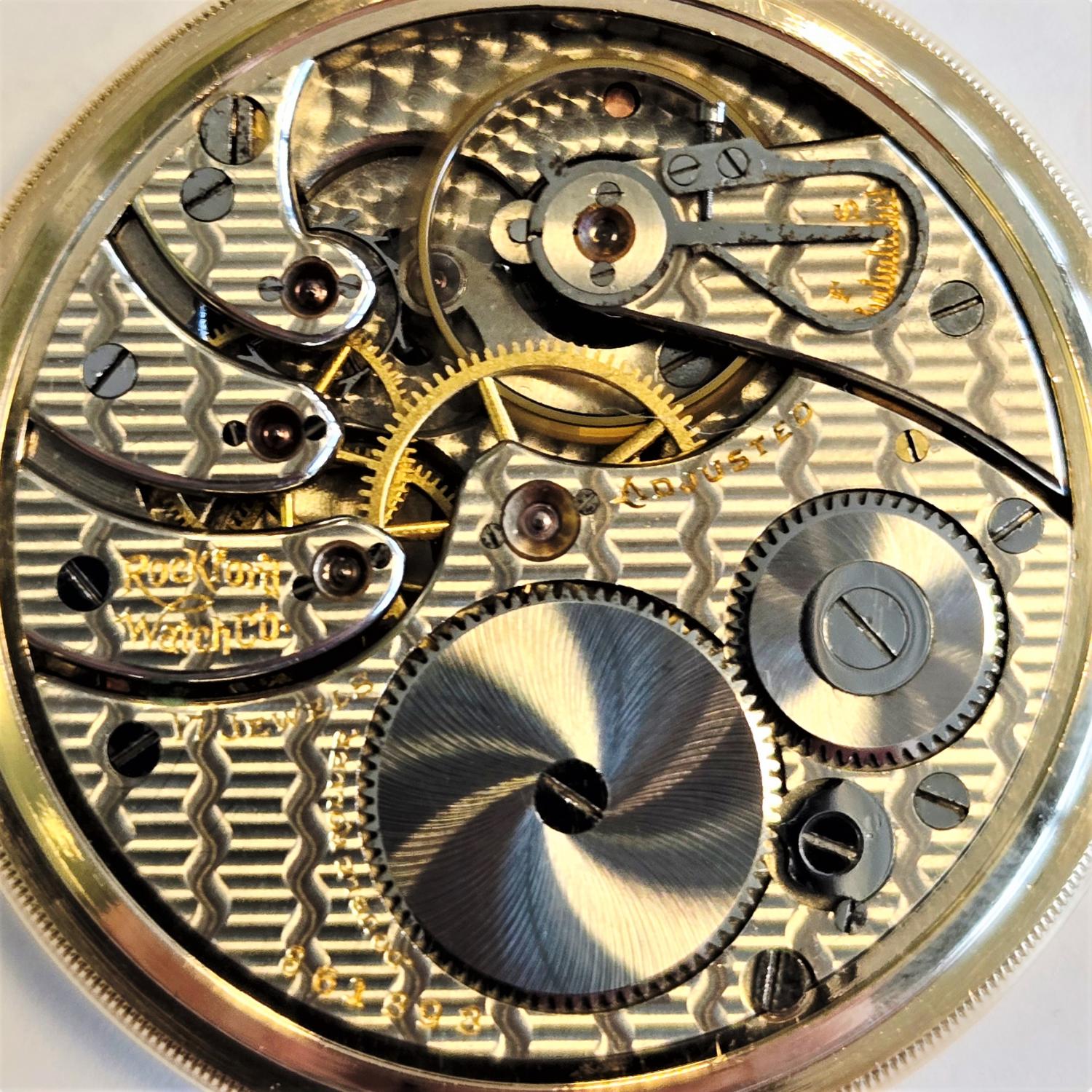 Rockford Grade 566 Watch #861393 - 16s, 17j - Uploaded by thodge0001