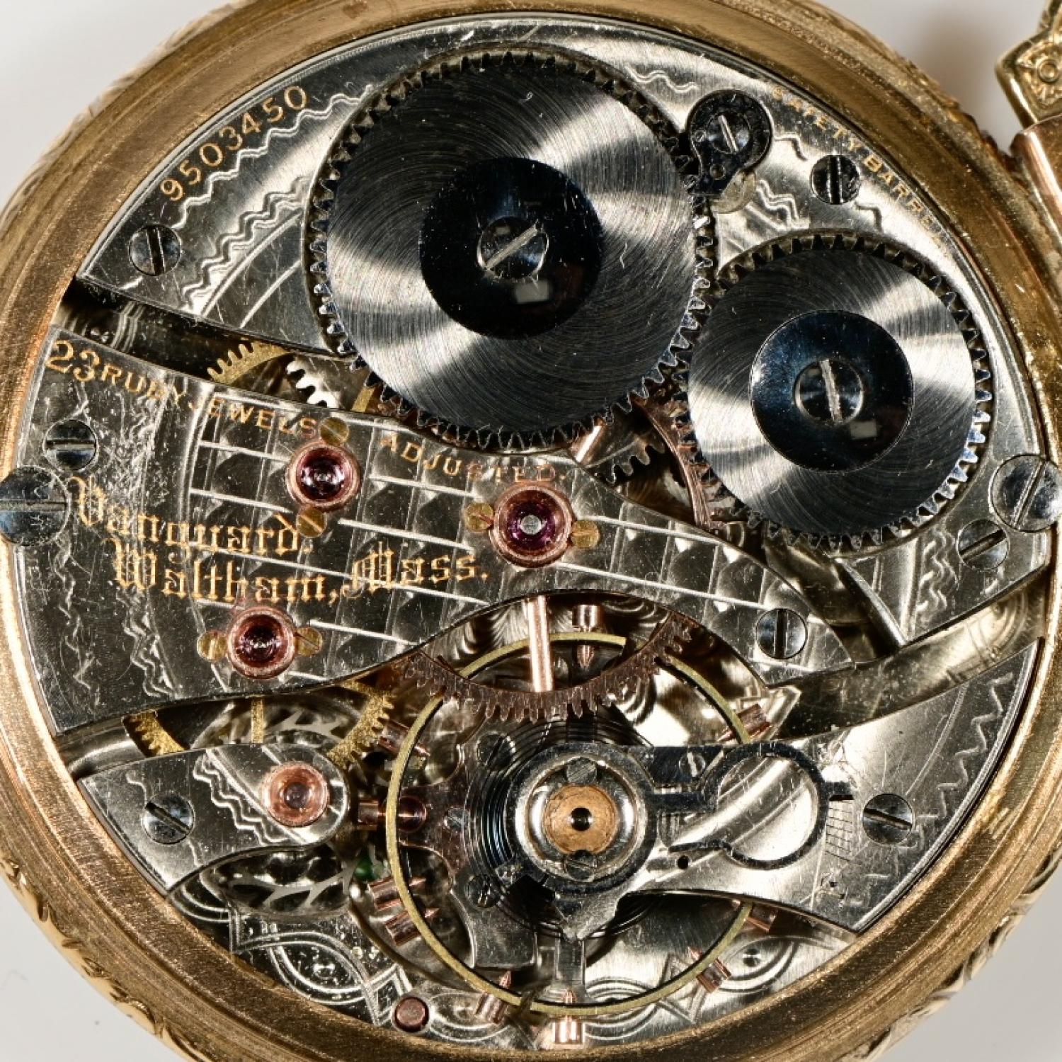 Waltham Grade Vanguard Watch #9503450 - 16s, 23j - Uploaded by Hdskullfire2