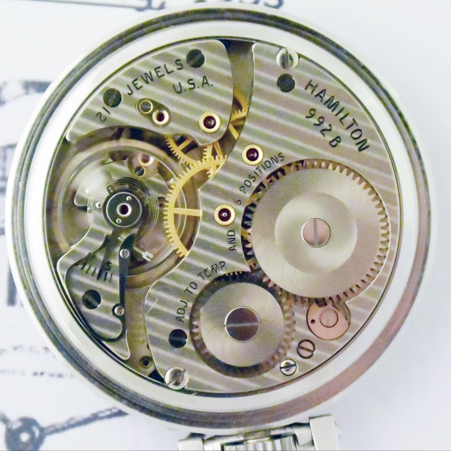 Hamilton Grade 992B Watch #C444042 - 16s, 21j - Uploaded by ebsrods